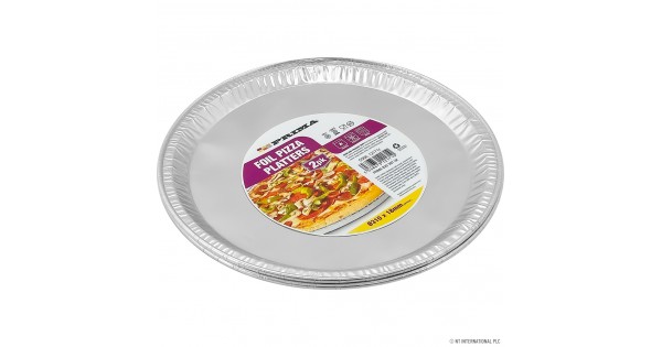 Foil Pizza Platters 2PK