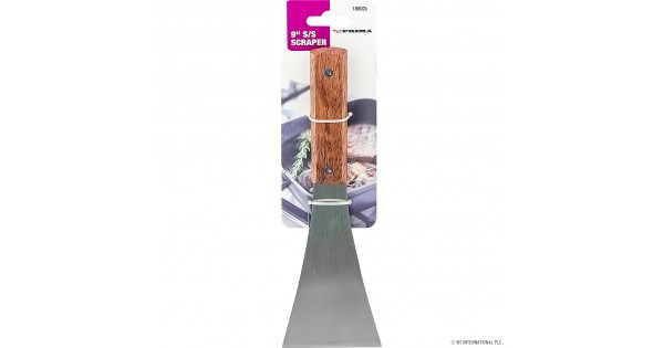 9" Scraper W/ Beech Wood Handle