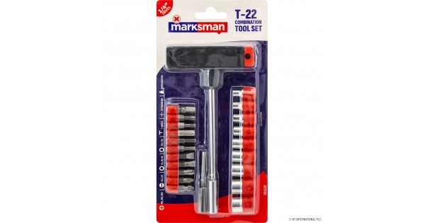 22pc Combination / Socket Set