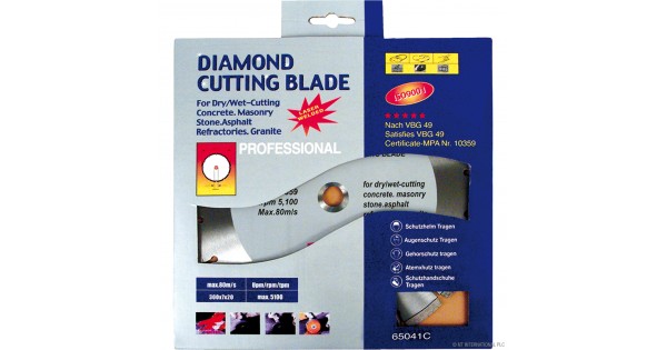 4.5"/11cm Diamond Cutting Blade - Black