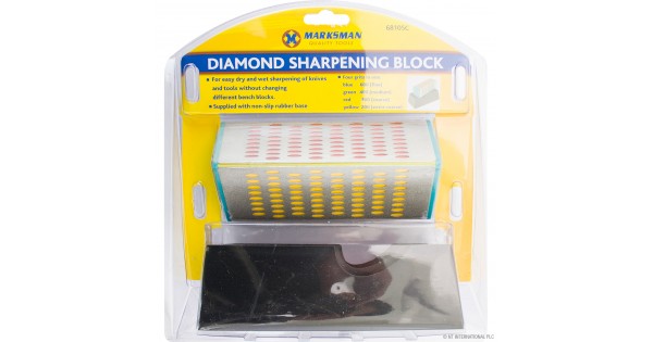 4 Sided Diamond Sharpening Block