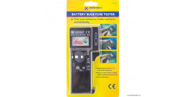 3 in 1 Battery, Bulb & Fuse Tester