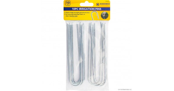 10pc Irrigation Pins - Steel