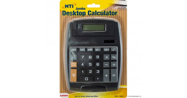 Jumbo Desktop Calculator