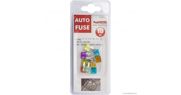 10pc Car Auto Fuses