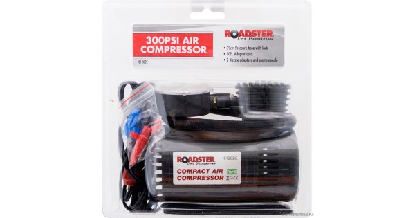 300psi Mini Air Compressor - Double Blister
