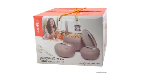 3pc Hot Pot Set - 2.0L, 3.0L, 5L - Gourmet